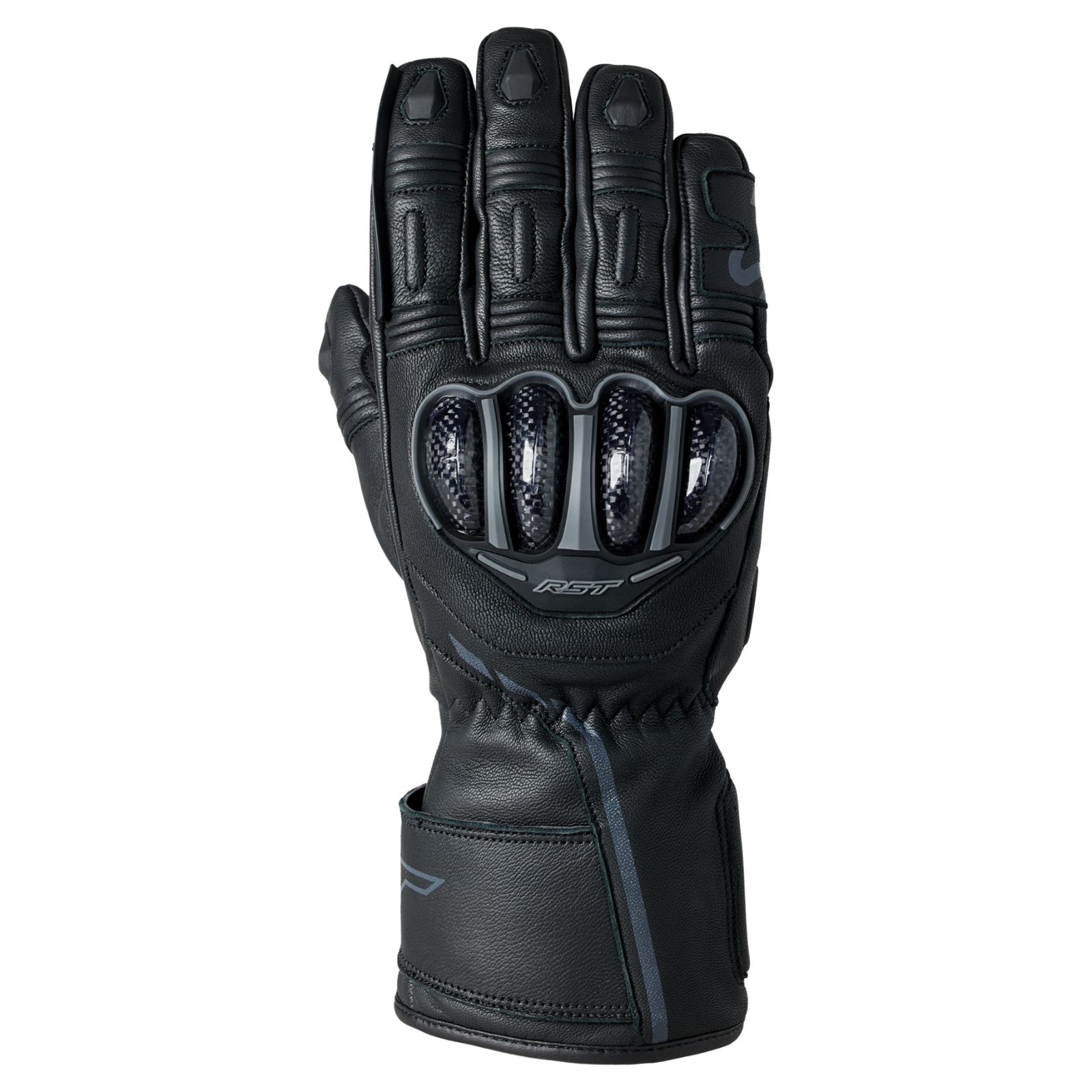 RST S1 CE Mens Waterproof Sports Style Motorcycle Motorbike Leather Gl ...